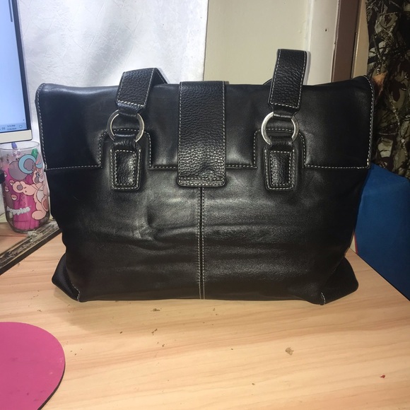 Franklin Covey | Bags | Franklin Covey Black Leather Hannah Laptop ...